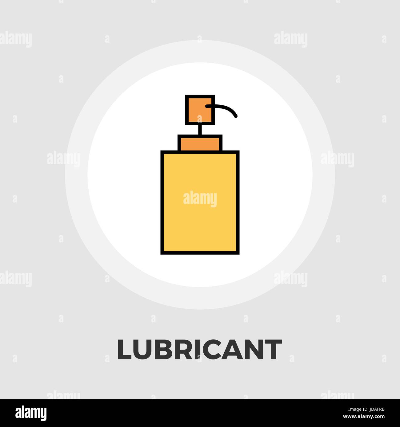 Lubricant icon vector. Flat icon isolated on the white background ...