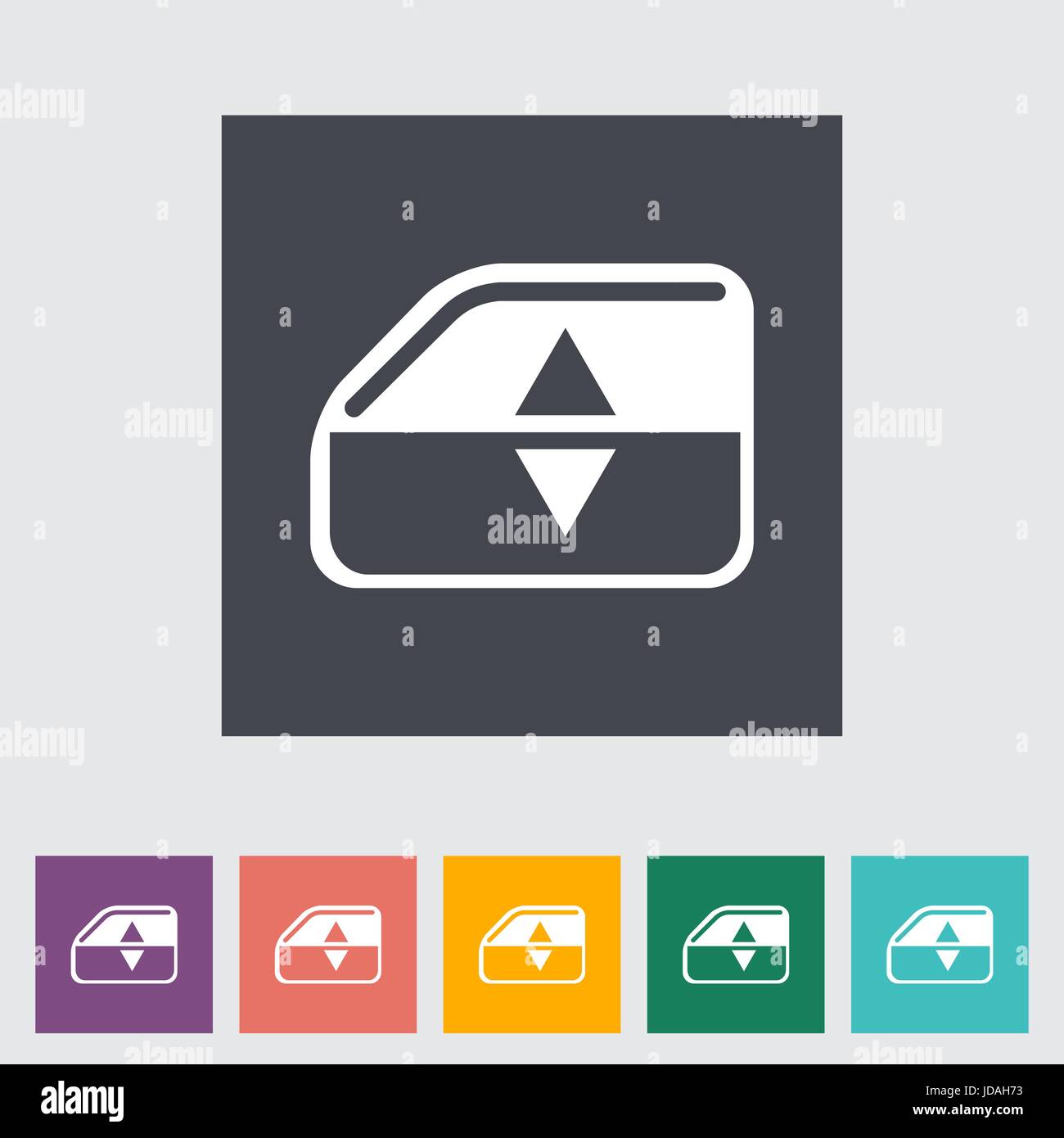 Single back door Stock Vector Images - Alamy