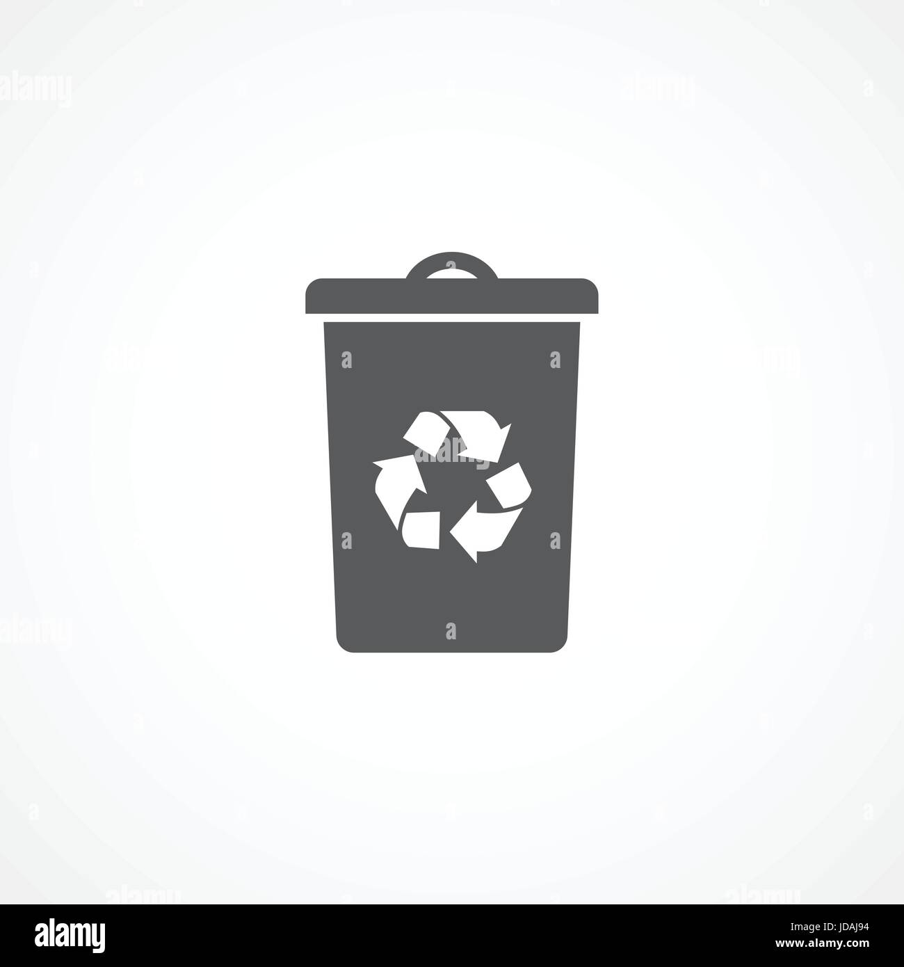 Recycle bin icon hi-res stock photography and images - Alamy
