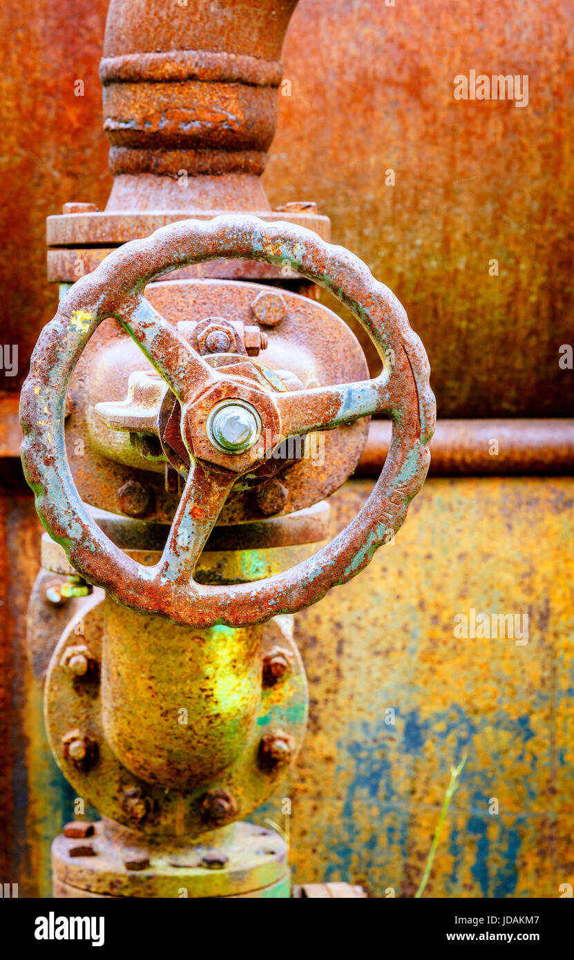 Old metal tank hi-res stock photography and images - Alamy