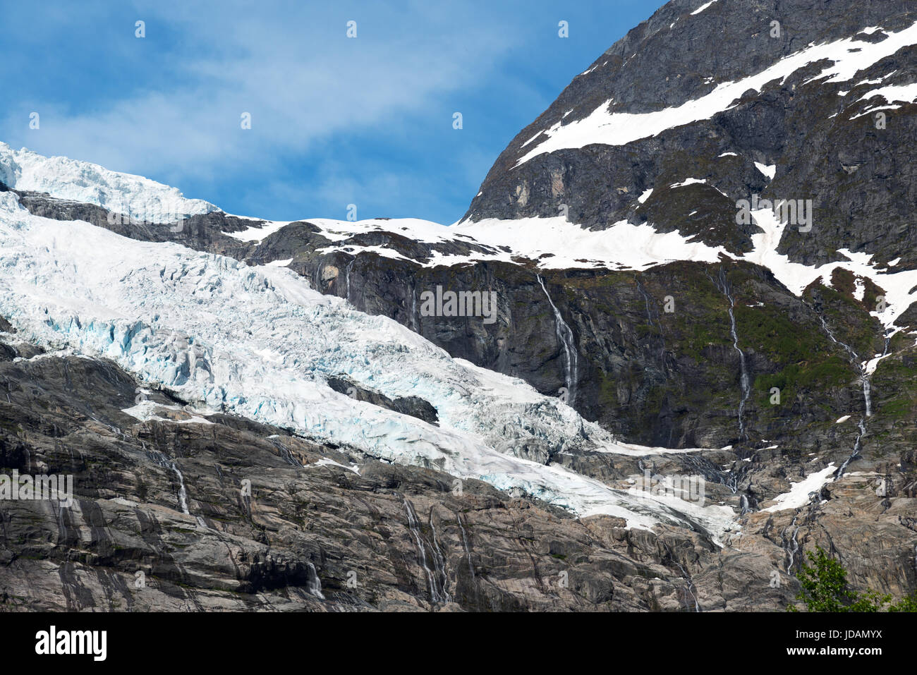 Boyabreen is a glacier in the Fjaerland area in Sogndal Municipality in ...