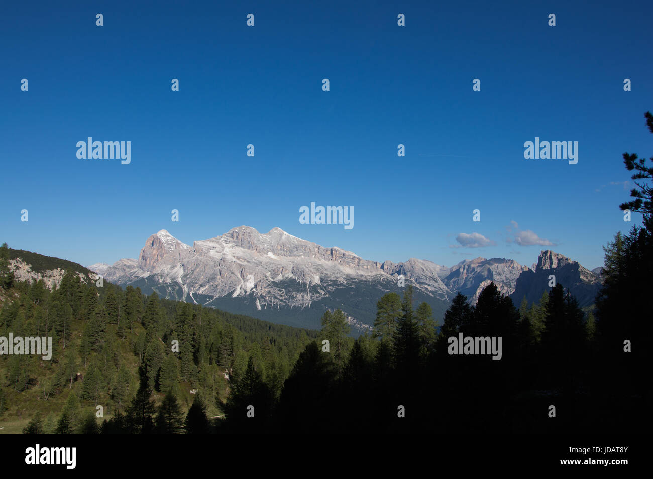 Dolomites landscape Veneto Italy Stock Photo - Alamy