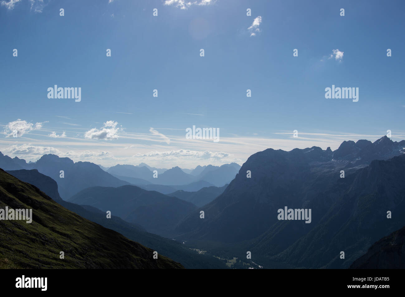 Dolomites landscape Veneto Italy Stock Photo - Alamy