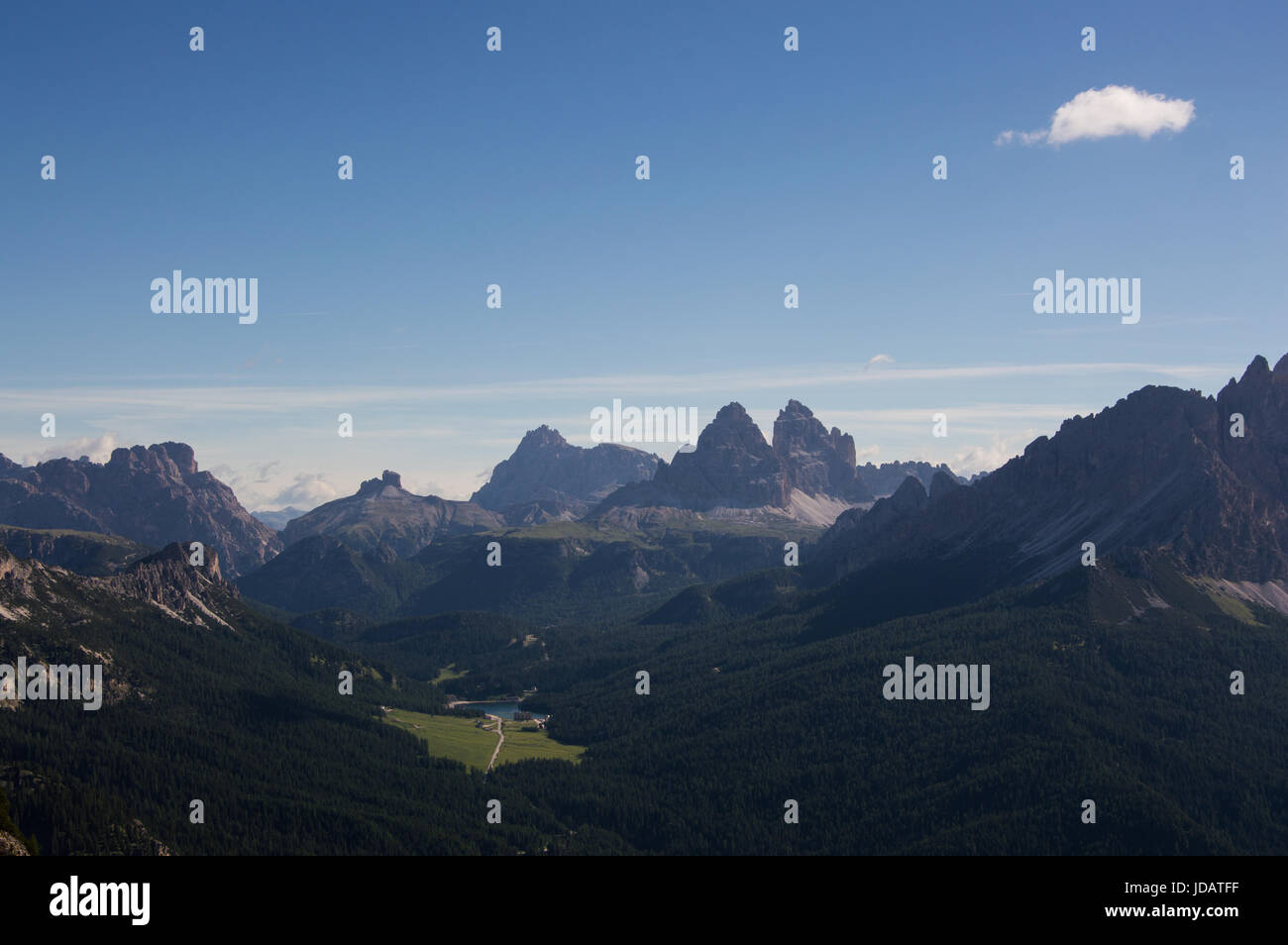 Dolomites landscape Veneto Italy Stock Photo - Alamy