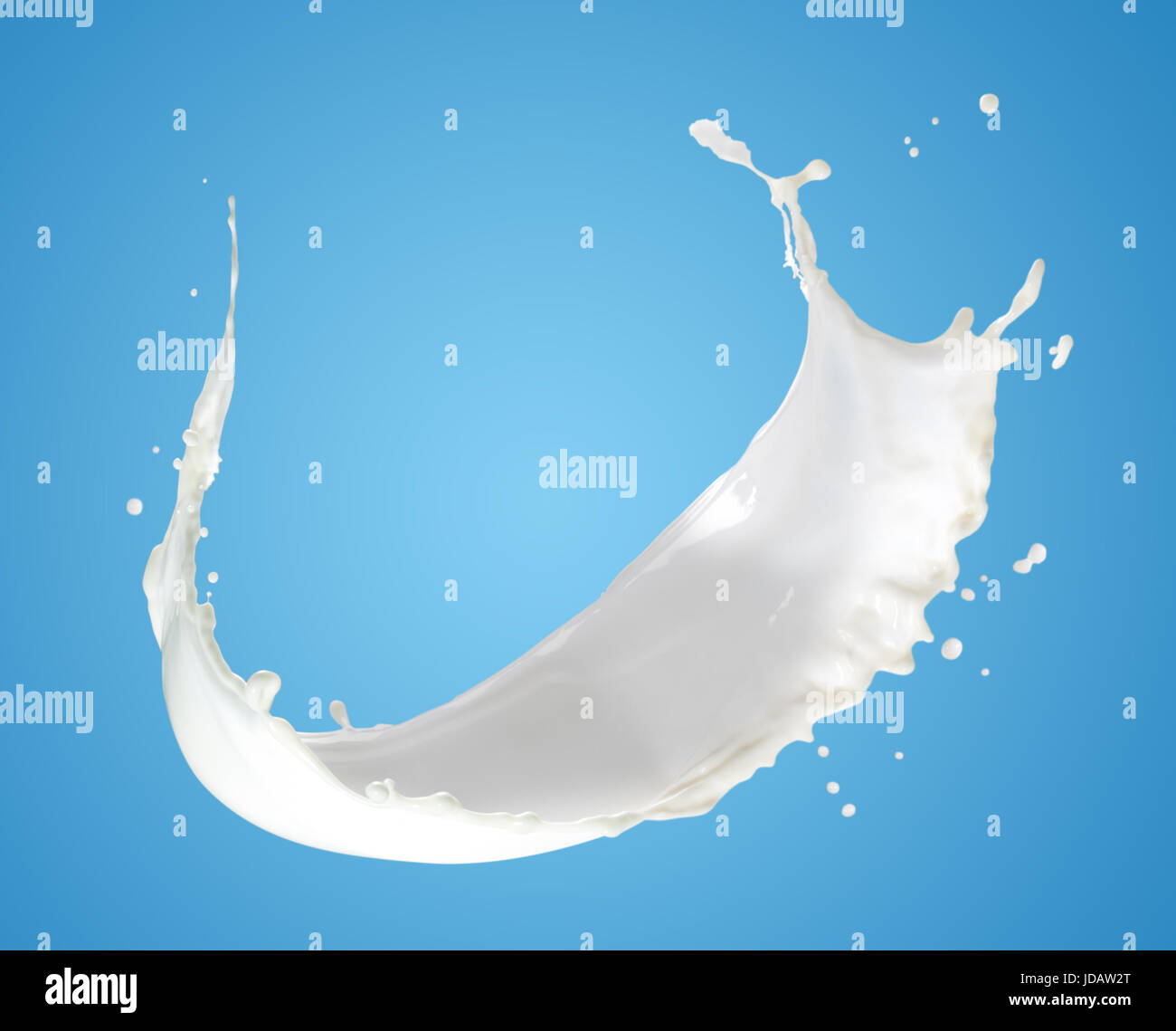 splashing milk drop Stock Photo - Alamy