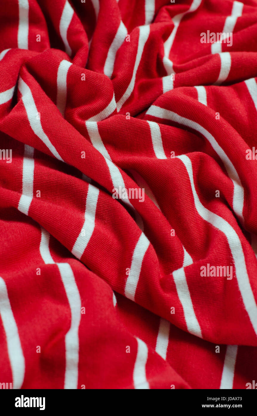 Texture of Red Striped Fabric Stock Photo - Alamy