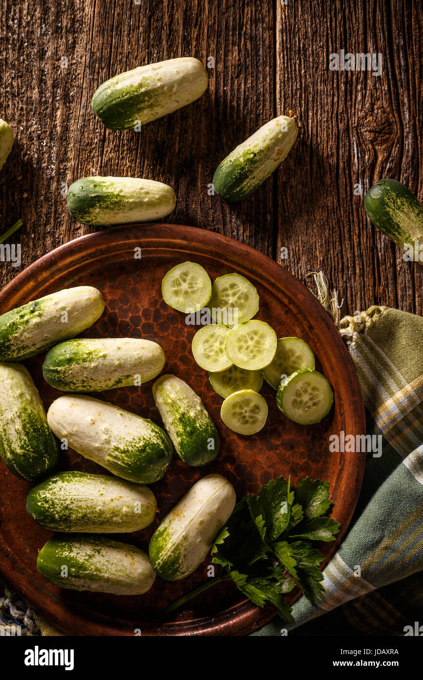 Mini cucumbers hi-res stock photography and images - Alamy