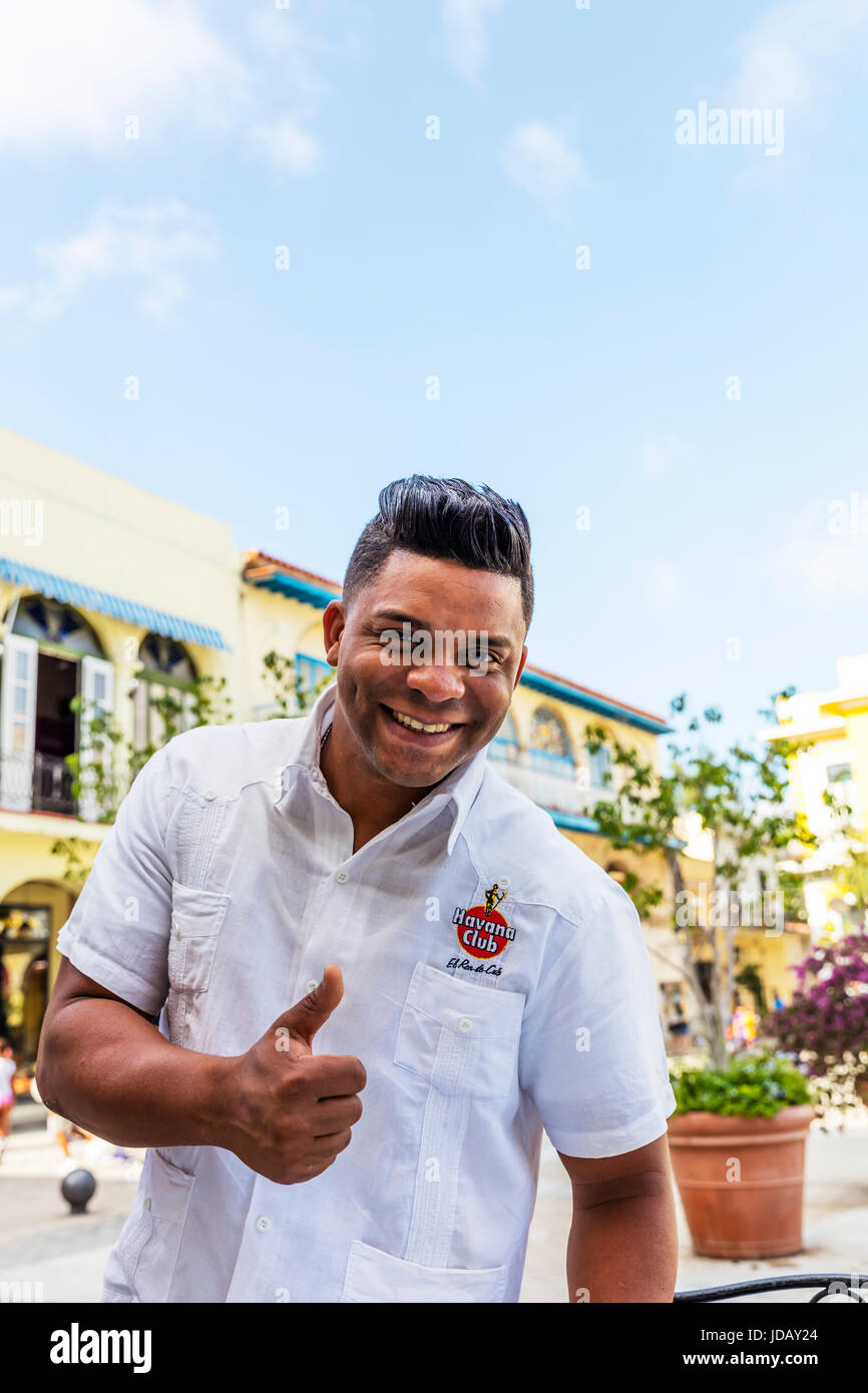 Cuban barman, Cuban bar man, Cuban waiter, waiter Havana cuba, Barman ...