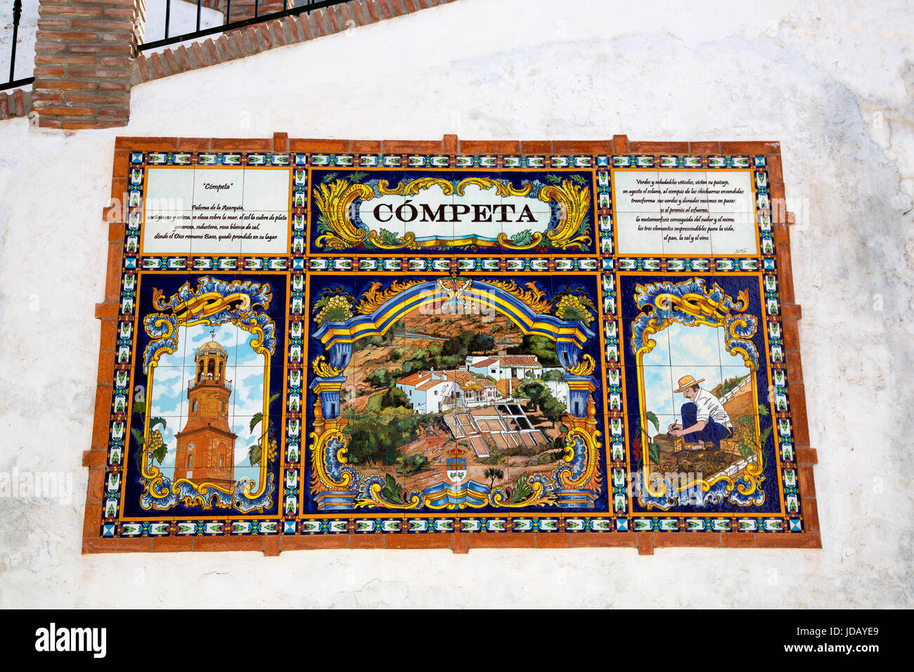 Competa, Andalusia, Spain, Costa del Sol Stock Photo - Alamy