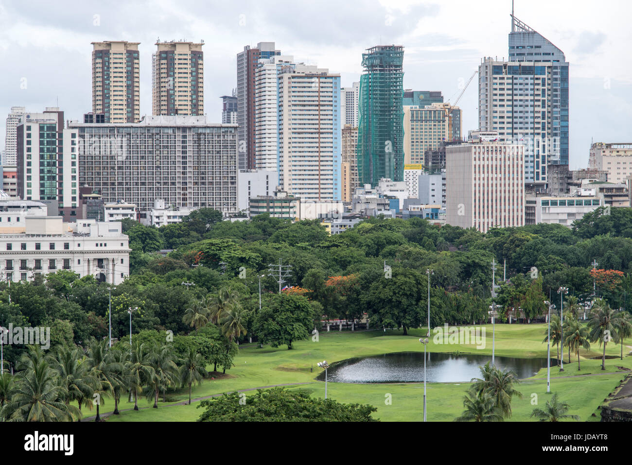 Intramuros aerial hi-res stock photography and images - Alamy