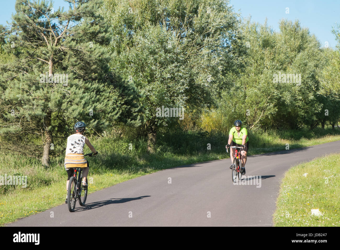 Millennium, Coastal, path, at, Llanelli,Carmarthenshire,West,Wales,U.K ...
