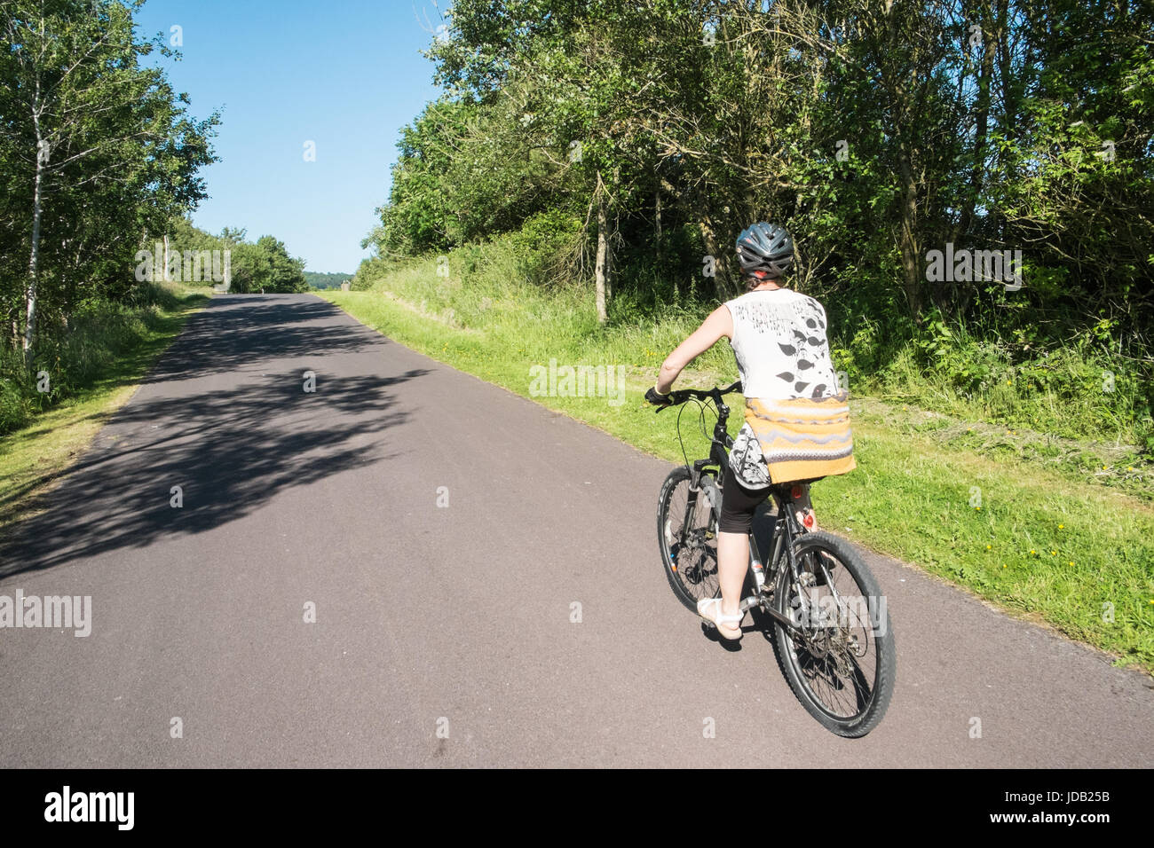 Millennium, Coastal, path, at, Llanelli,Carmarthenshire,West,Wales,U.K ...