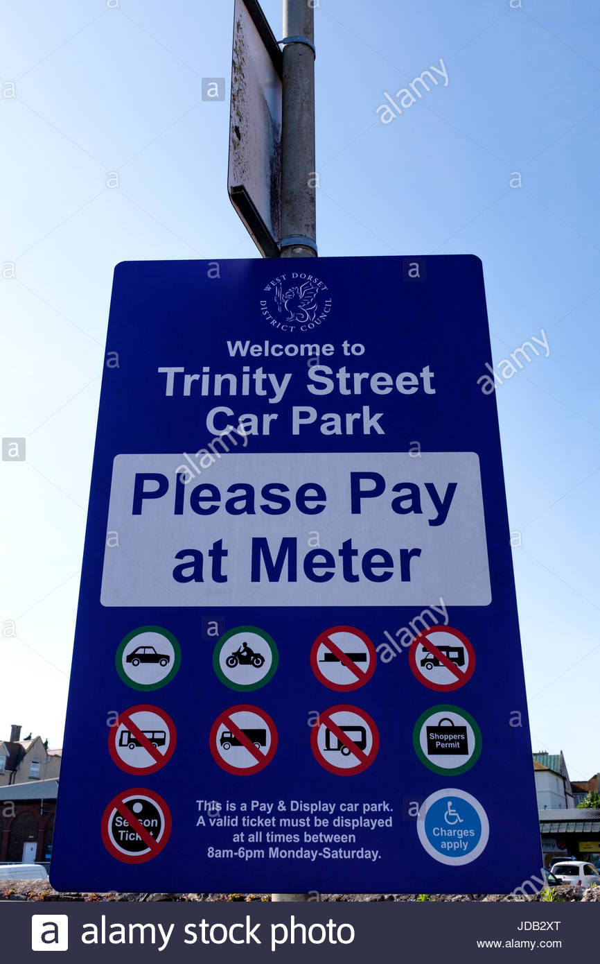 Pay Meter Car Park High Resolution Stock Photography and Images - Alamy