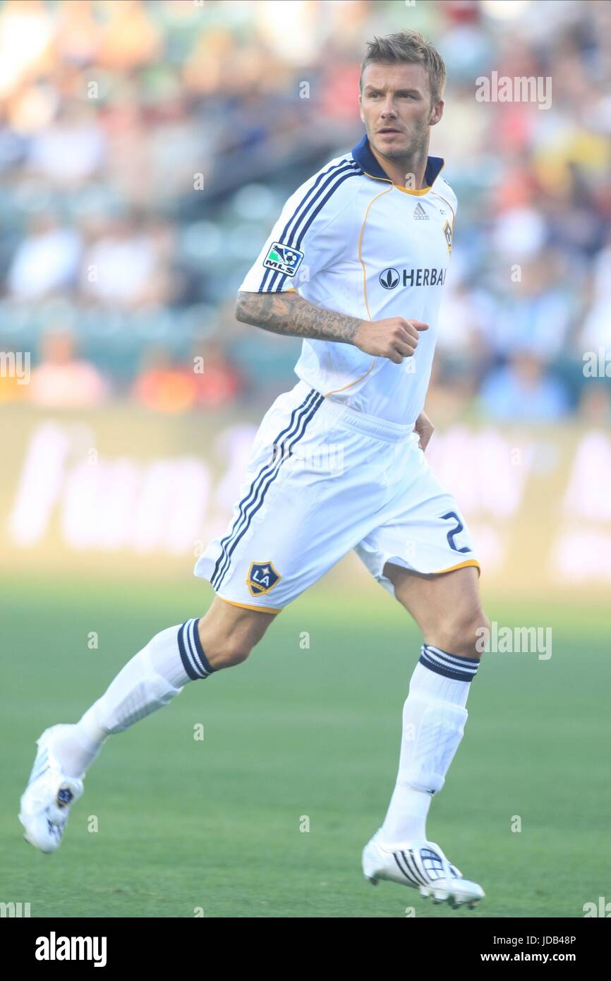 DAVID BECKHAM LA GALAXY CARSON LOS ANGELES CA USA 19 July 2009 Stock ...