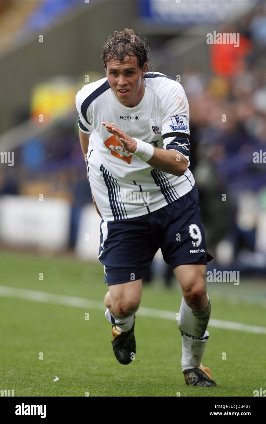 JOHAN ELMANDER BOLTON WANDERERS FC REEBOK STADIUM BOLTON ENGLAND 16 May ...