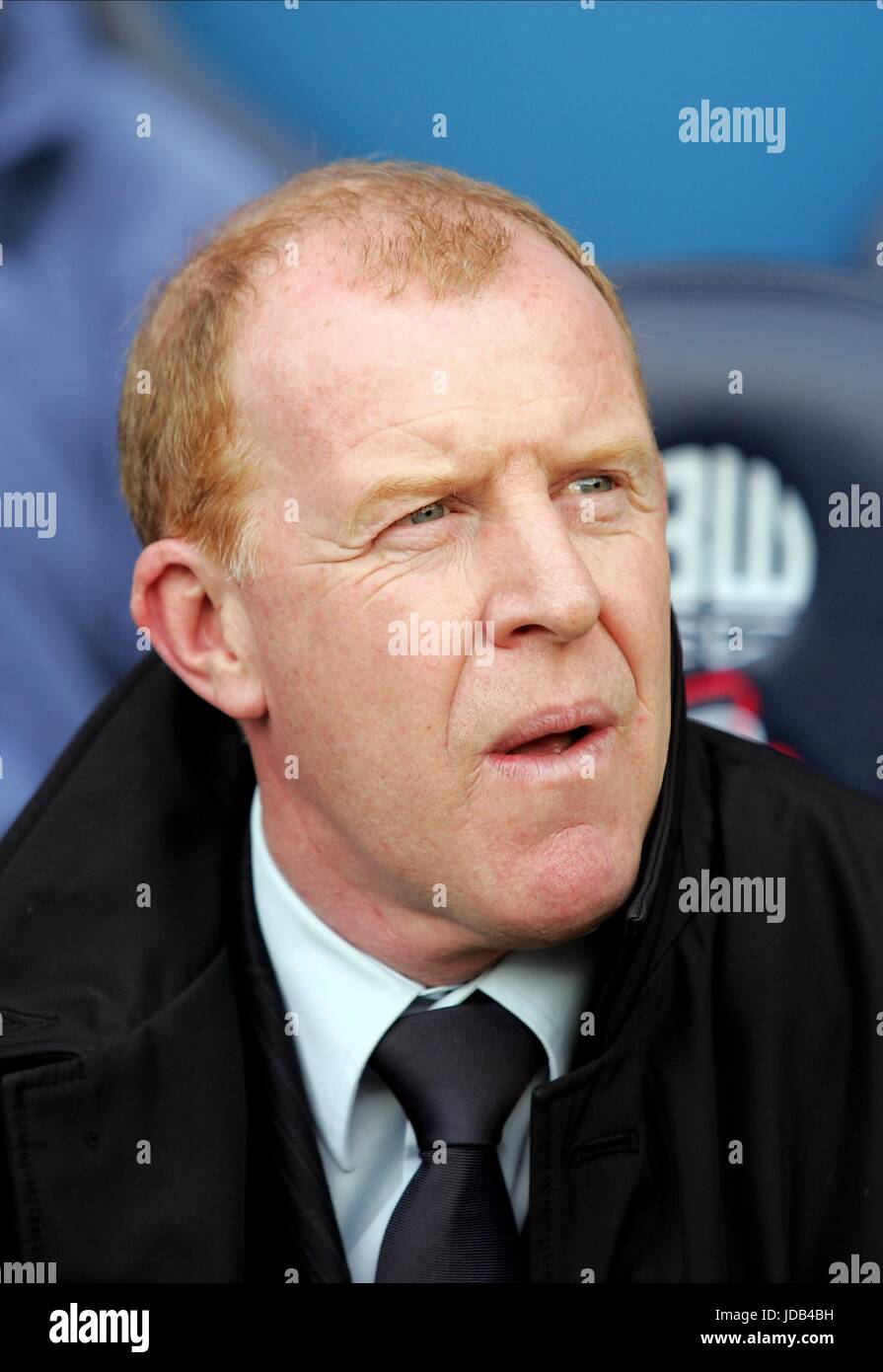 GARY MEGSON BOLTON WANDERERS FC MANAGER REEBOK STADIUM BOLTON ENGLAND ...