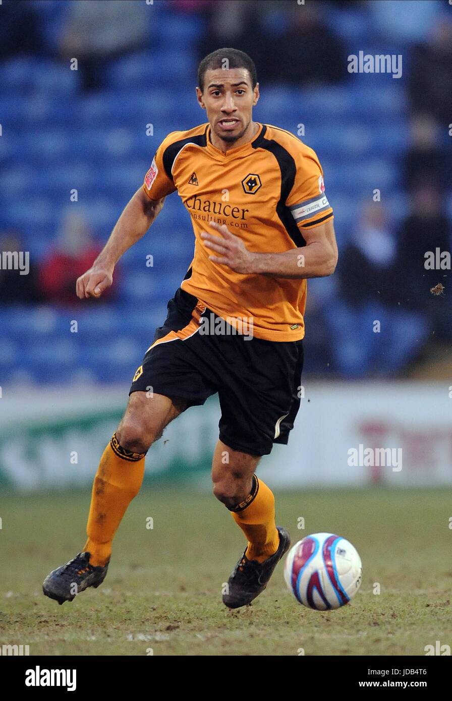 KARL HENRY WOLVERHAMPTON WANDERERS FC TURF MOOR BURNLEY ENGLAND 14 ...