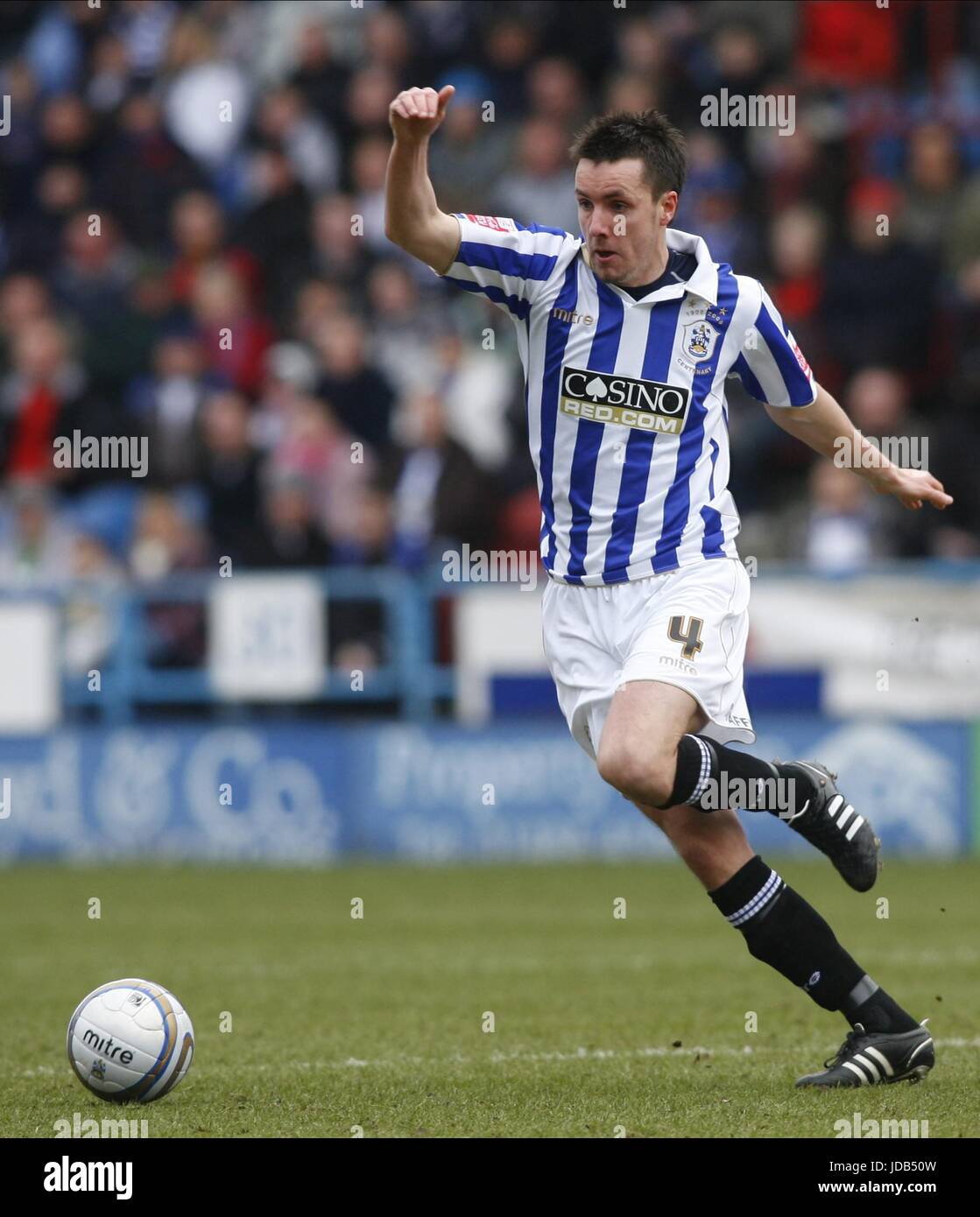 MICHAEL COLLINS HUDDERSFIELD TOWN FC THE GALPHARM STADIUM HUDDERSFIELD ...