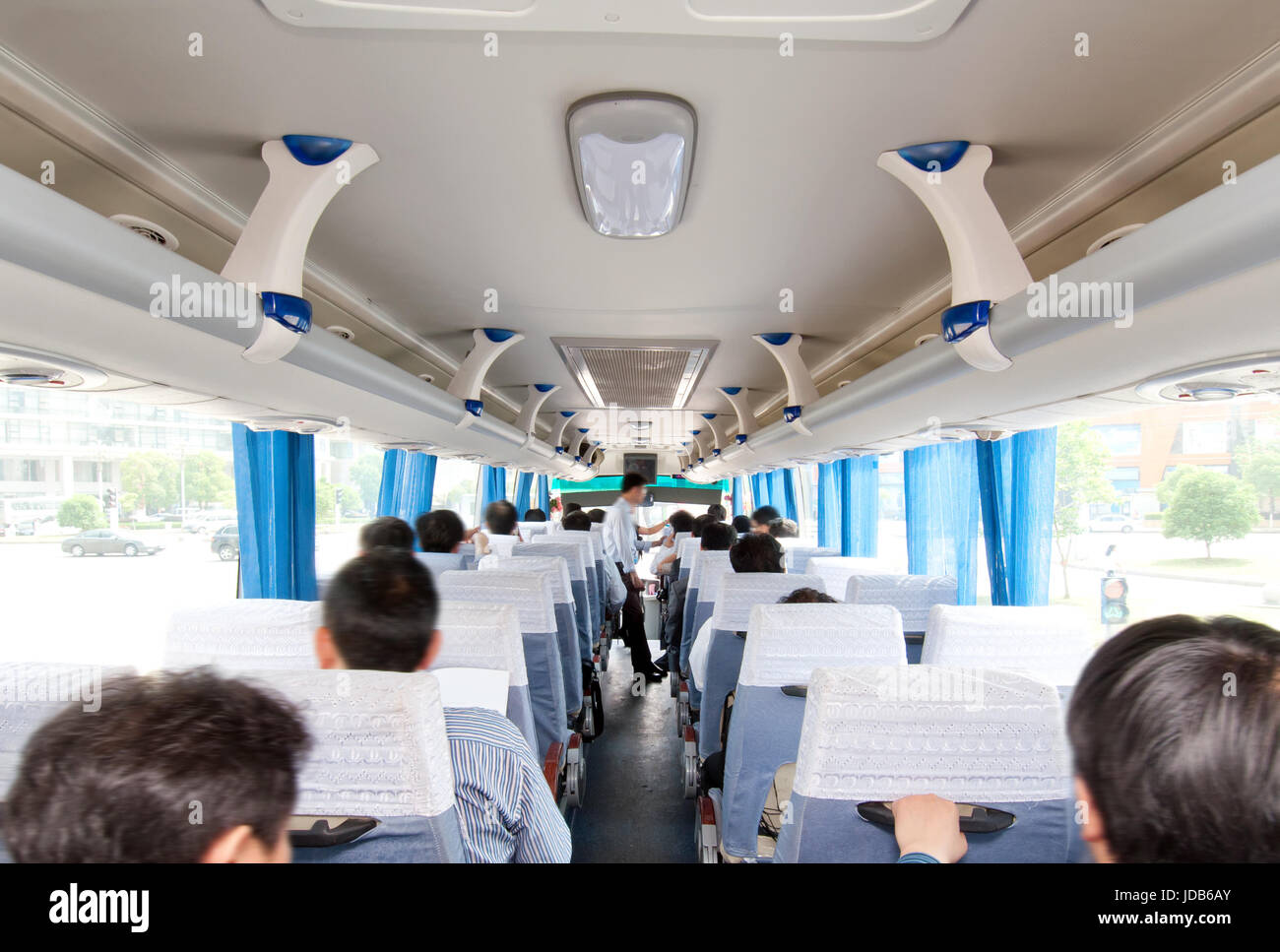 Bus filled hi-res stock photography and images - Alamy