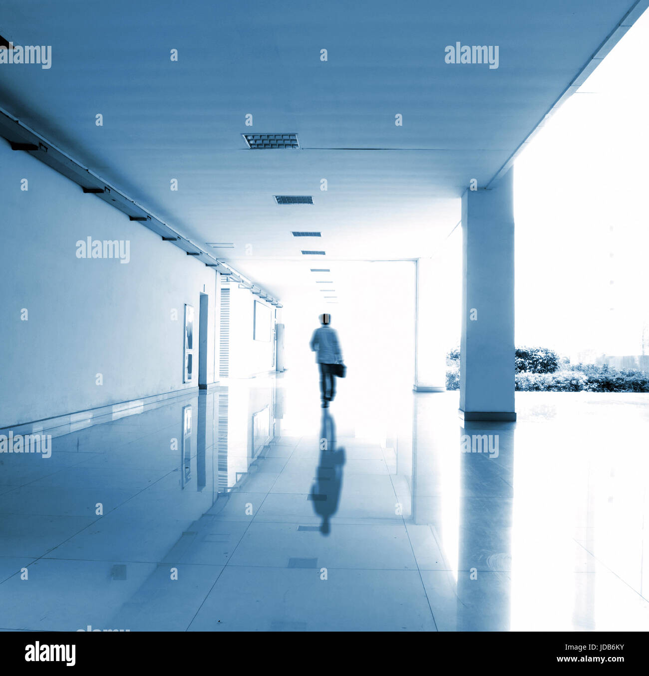 Modern windows and corridors hi-res stock photography and images - Alamy