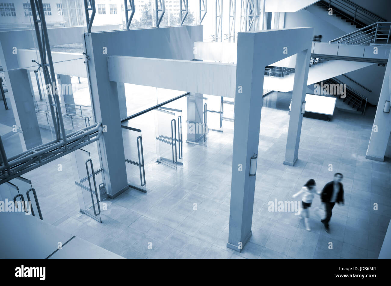 Hall and the crowd, a group of students Stock Photo - Alamy