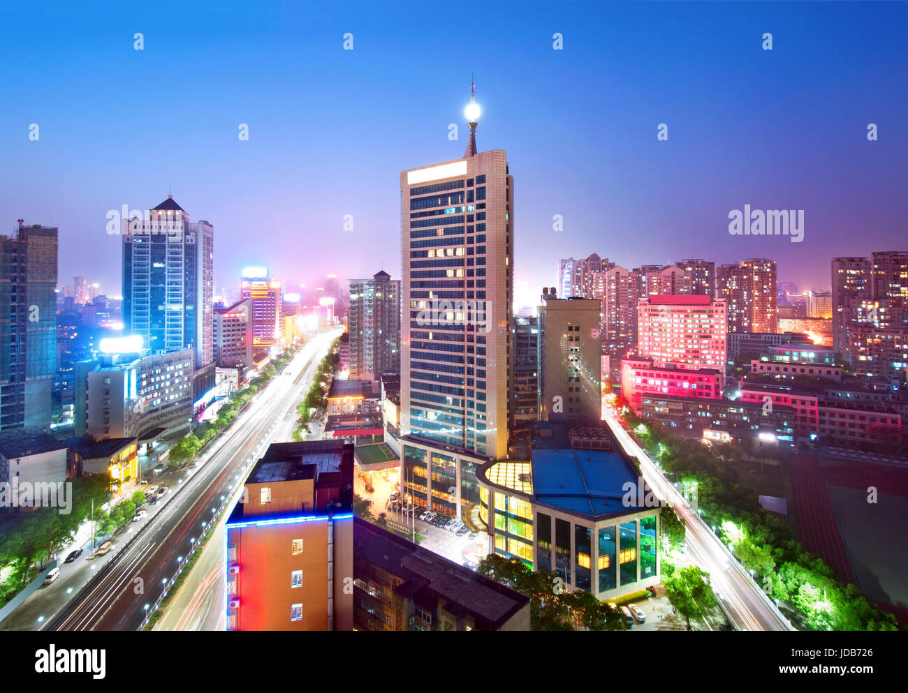 City Scape of the nanchang china Stock Photo - Alamy