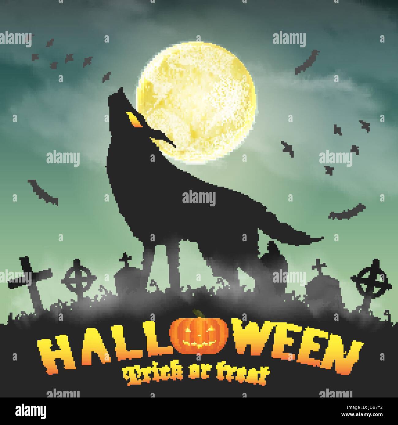 Scary dog silhouette hi-res stock photography and images - Alamy
