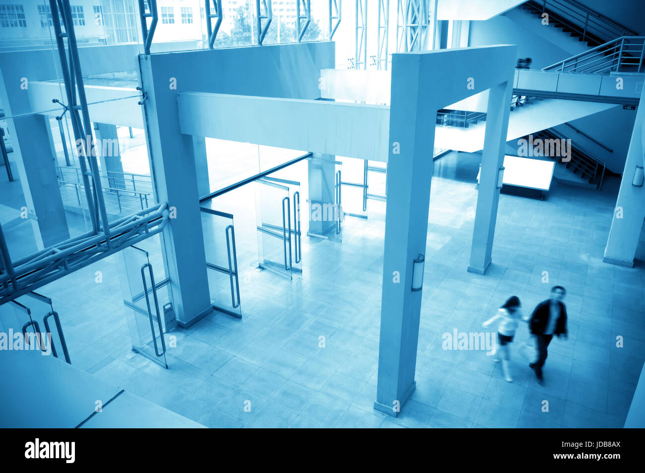 Hall and the crowd, a group of students Stock Photo - Alamy