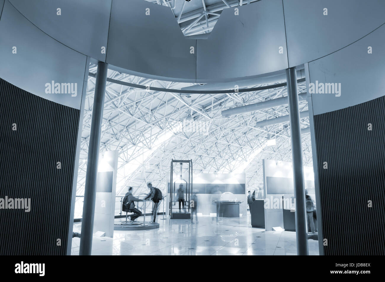 Hall and the crowd, a group of students Stock Photo - Alamy