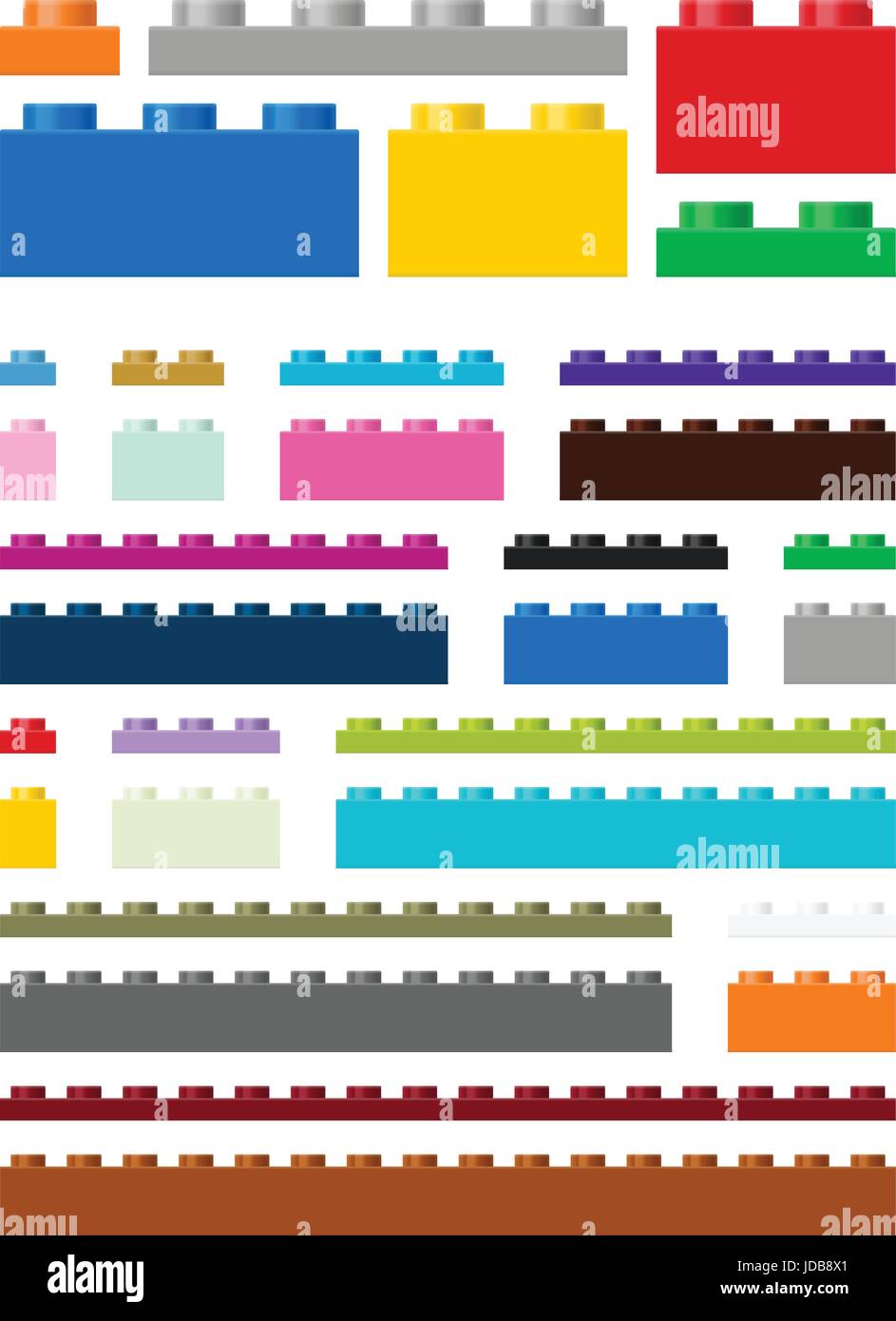 Toy in lego Stock Vector Images - Alamy