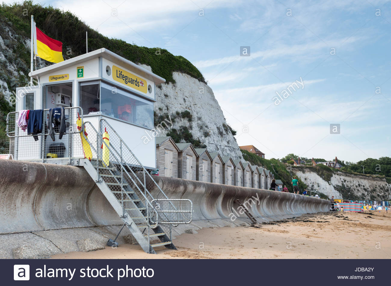 Lifeguard Station With Flag High Resolution Stock Photography and ...