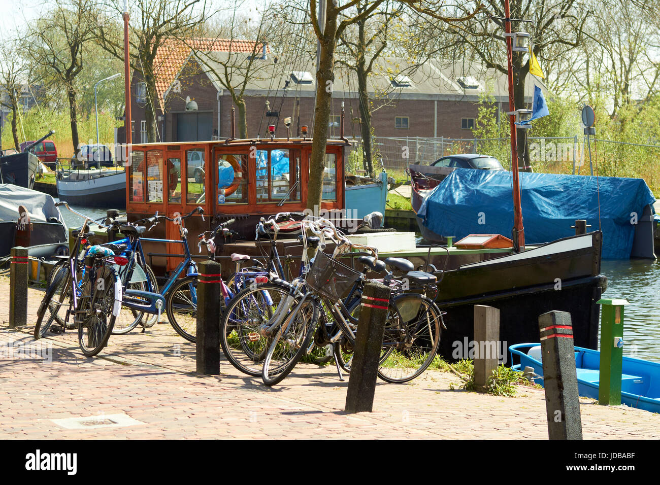 Traditional dutch fishing boats in hi-res stock photography and images ...