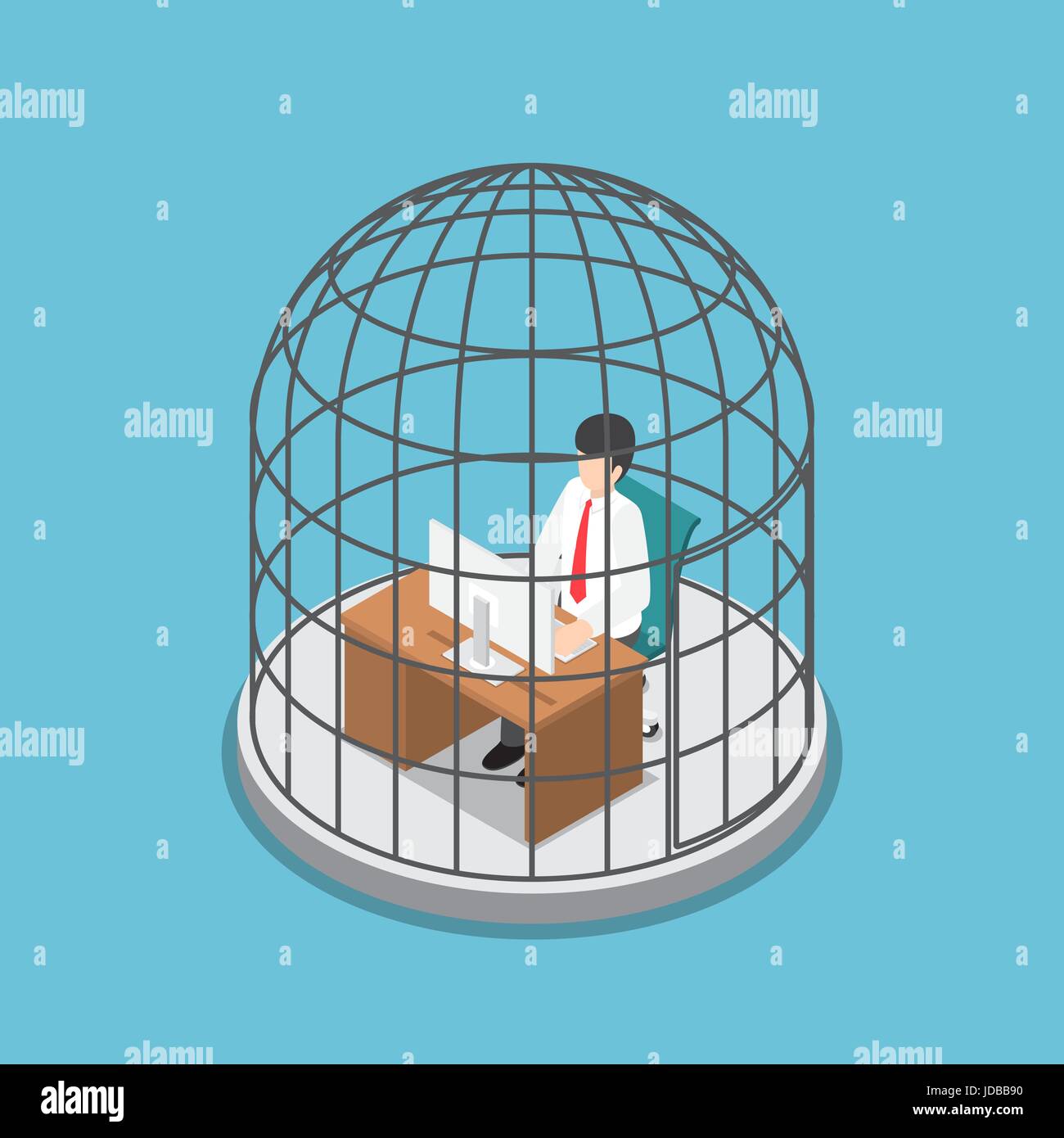 Bored man sitting in Stock Vector Images - Alamy