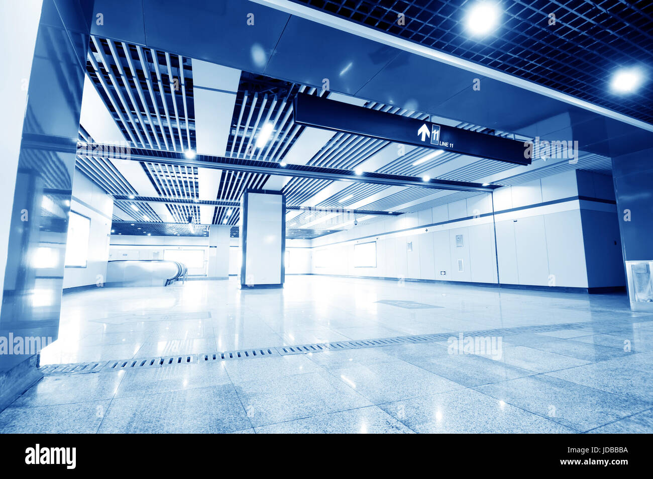 Modern building interior, luxurious lobby Stock Photo - Alamy
