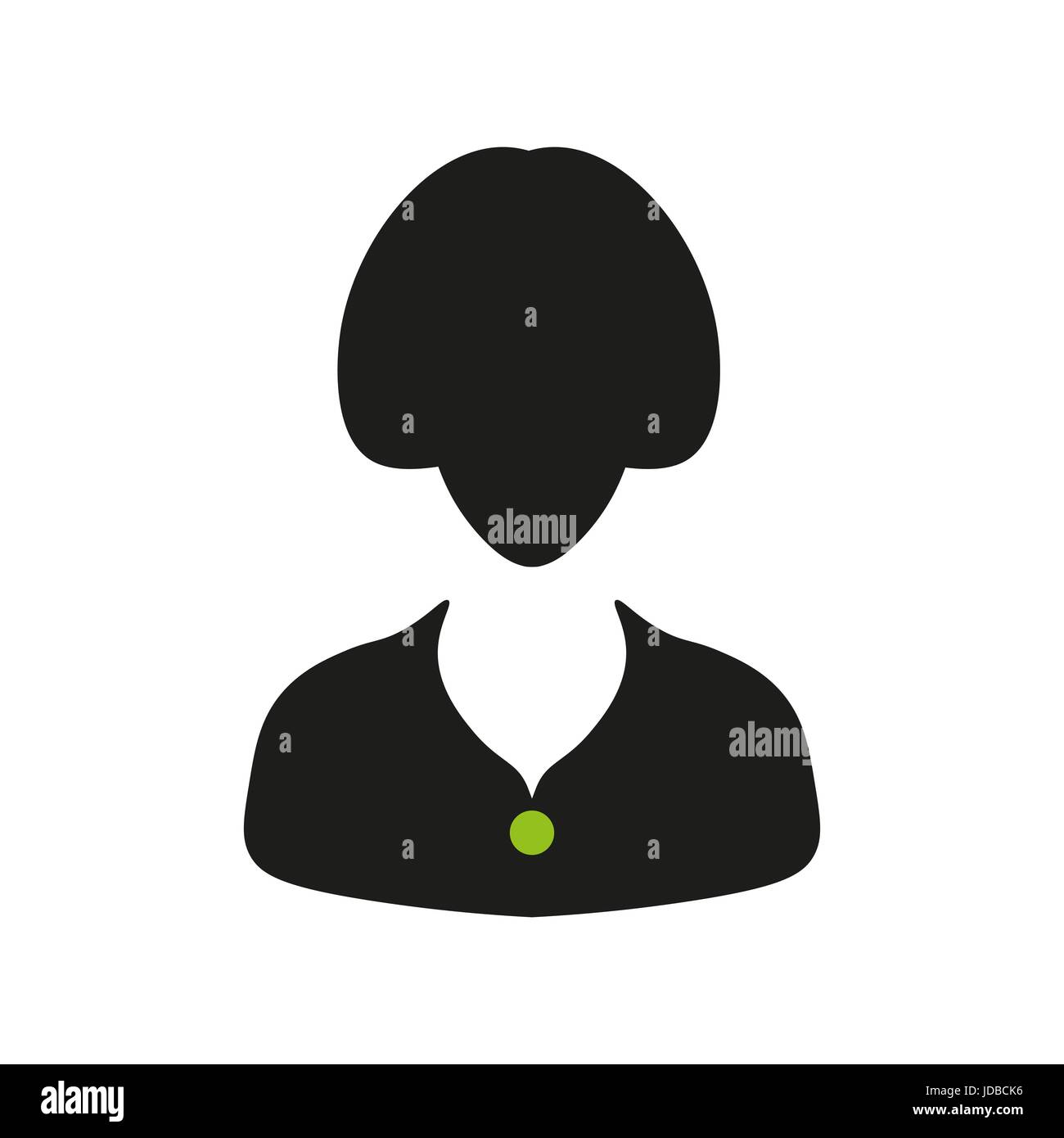 Avatar woman front view Cut Out Stock Images & Pictures - Alamy