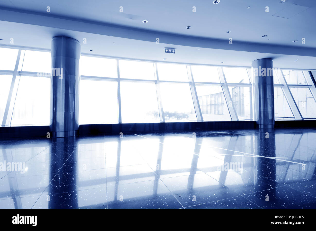 Very luxurious hall, landing window Stock Photo - Alamy