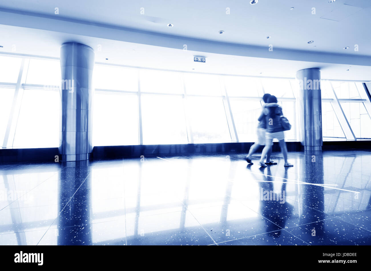 Very luxurious hall, landing window Stock Photo - Alamy