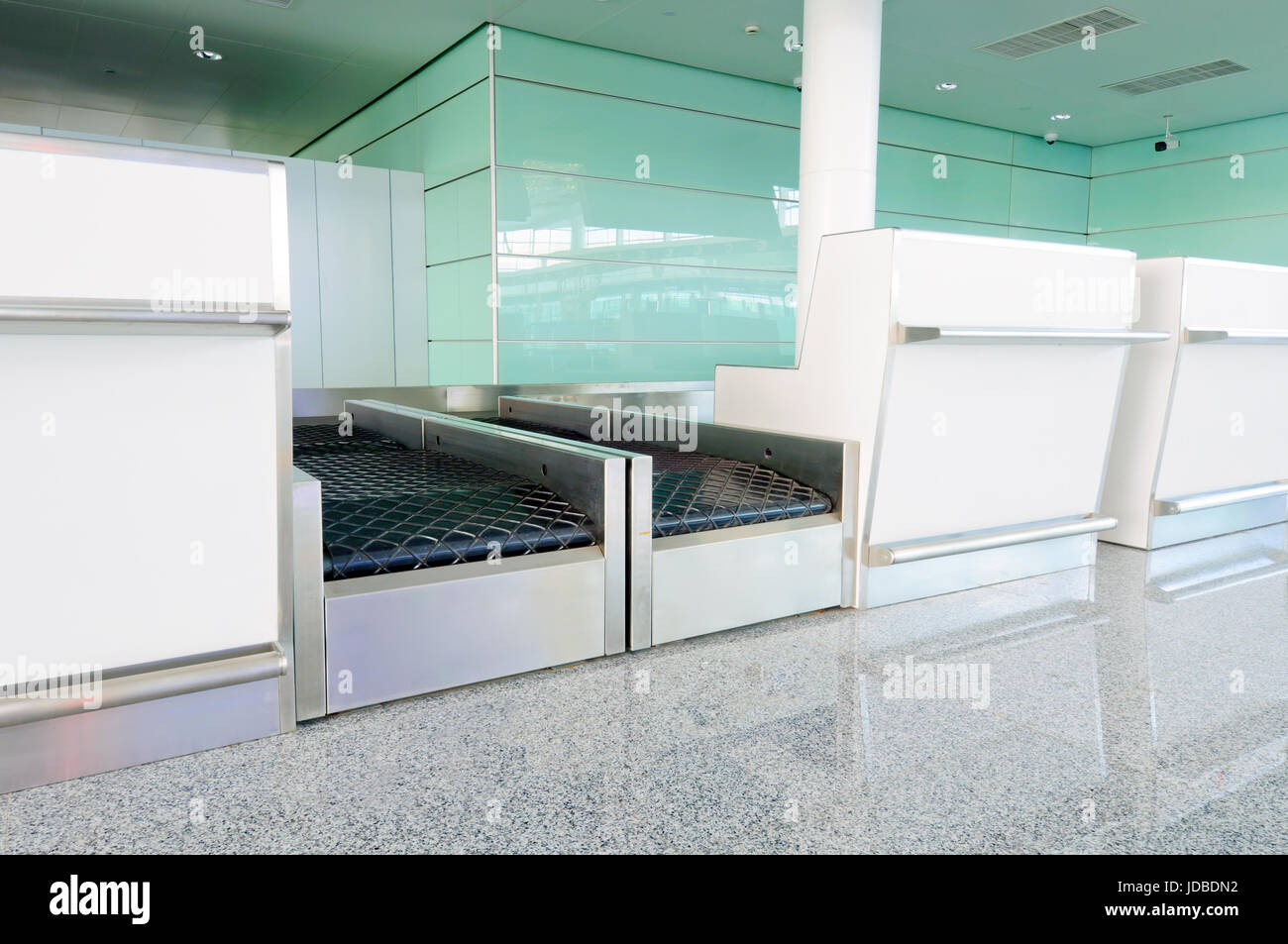 Airport security check with metal detector X ray Stock Photo - Alamy