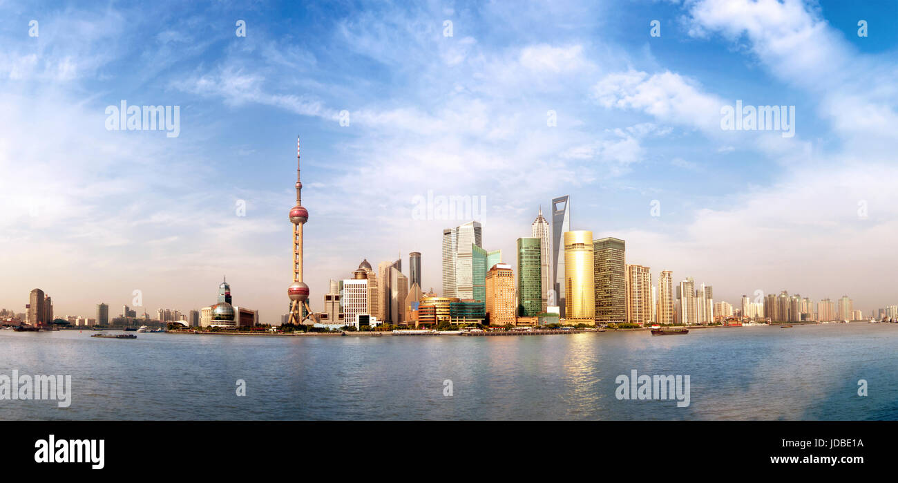 2011,Highly detailed image of the current Shanghai Skyline Stock Photo ...