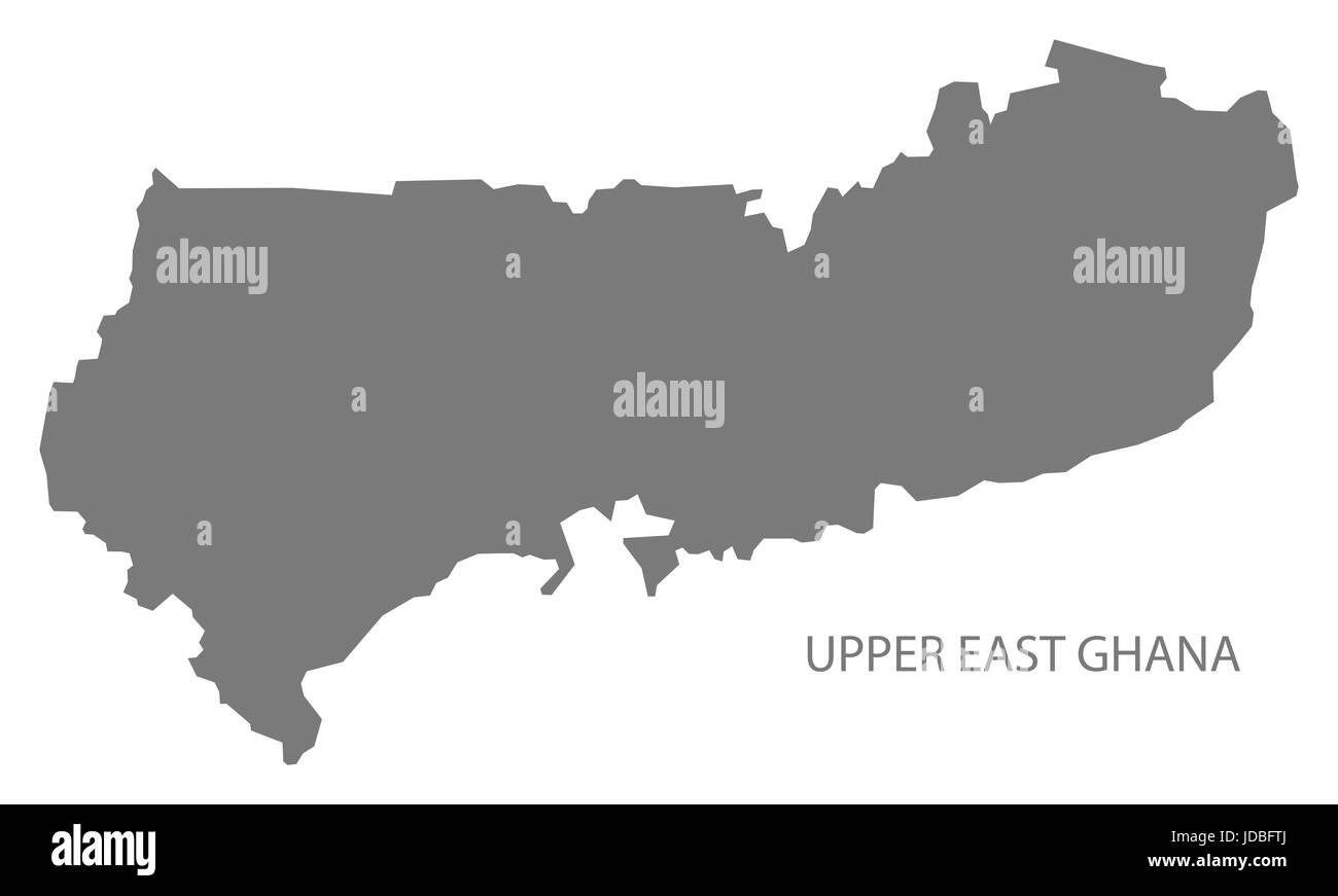 Administrative divisions of ghana map hi-res stock photography and ...