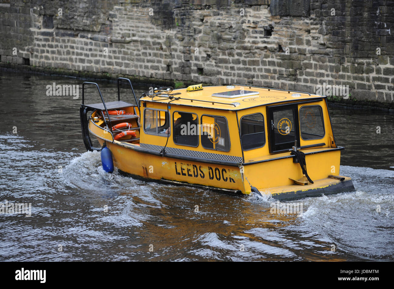 Leeds dock water taxi hi-res stock photography and images - Alamy