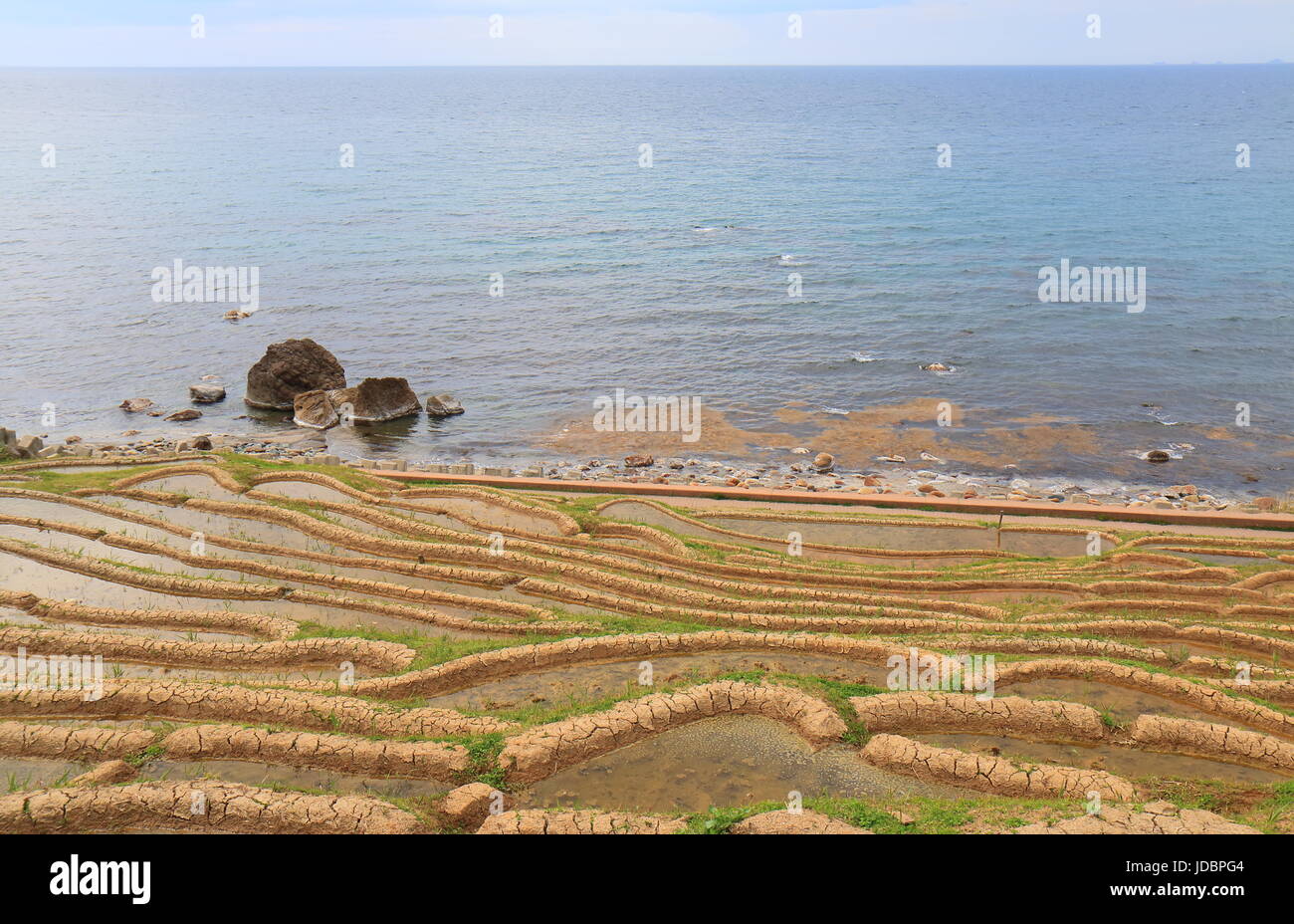 Senmaida Rice paddy terrace Wajima Ishikawa Japan. Senmaida is the ...