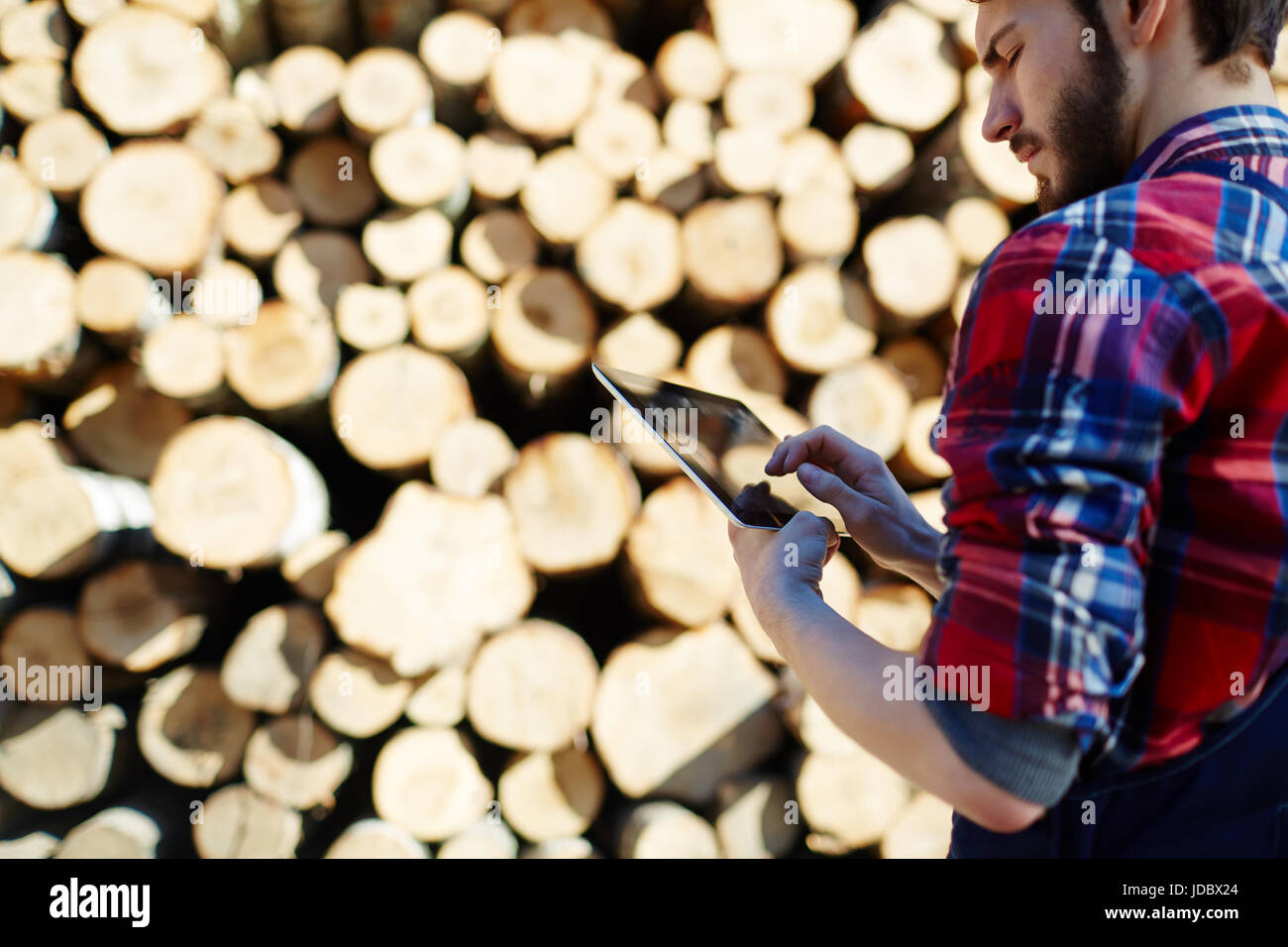 Looking for data Stock Photo - Alamy