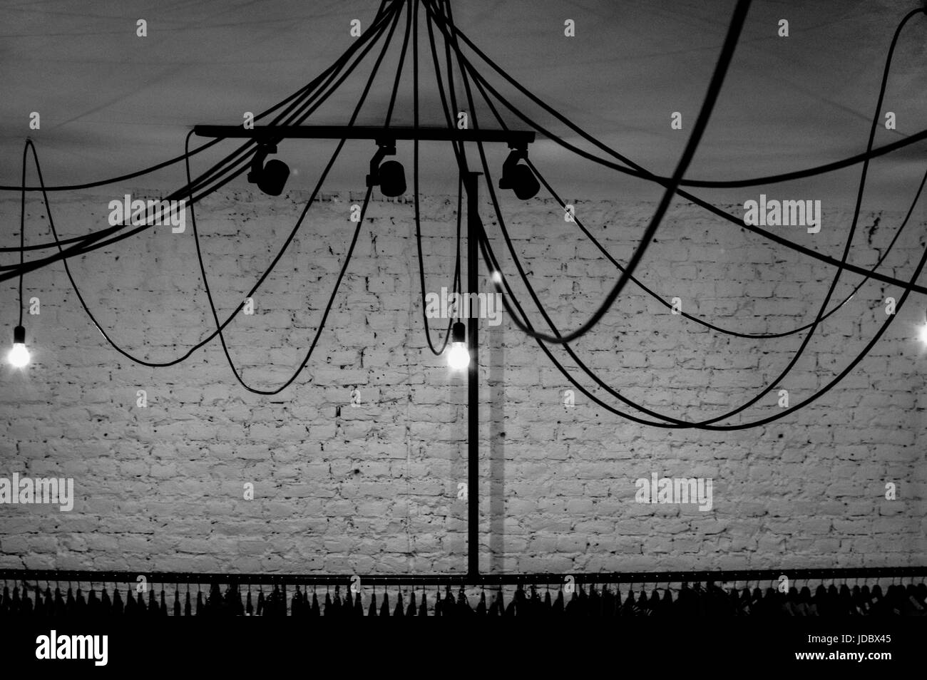 Lighting, Light, Design, Interior, Bulb, Bulbs,Wire, Wires, Lamps Stock ...