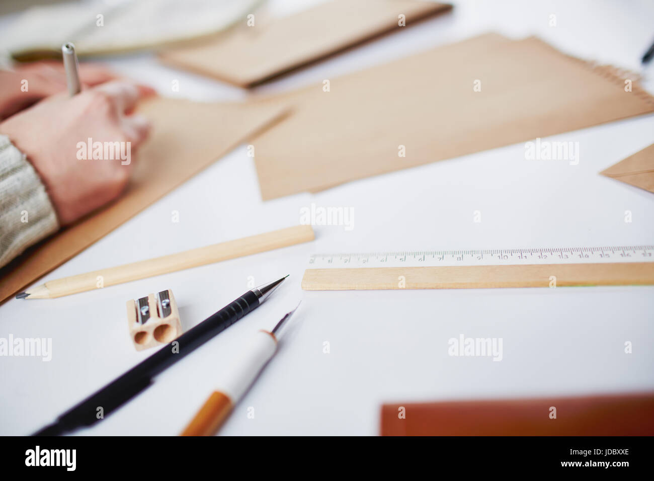 Set of artist Stock Photo - Alamy