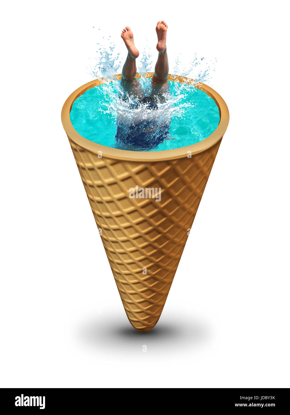 Summer season illustration hi-res stock photography and images - Alamy