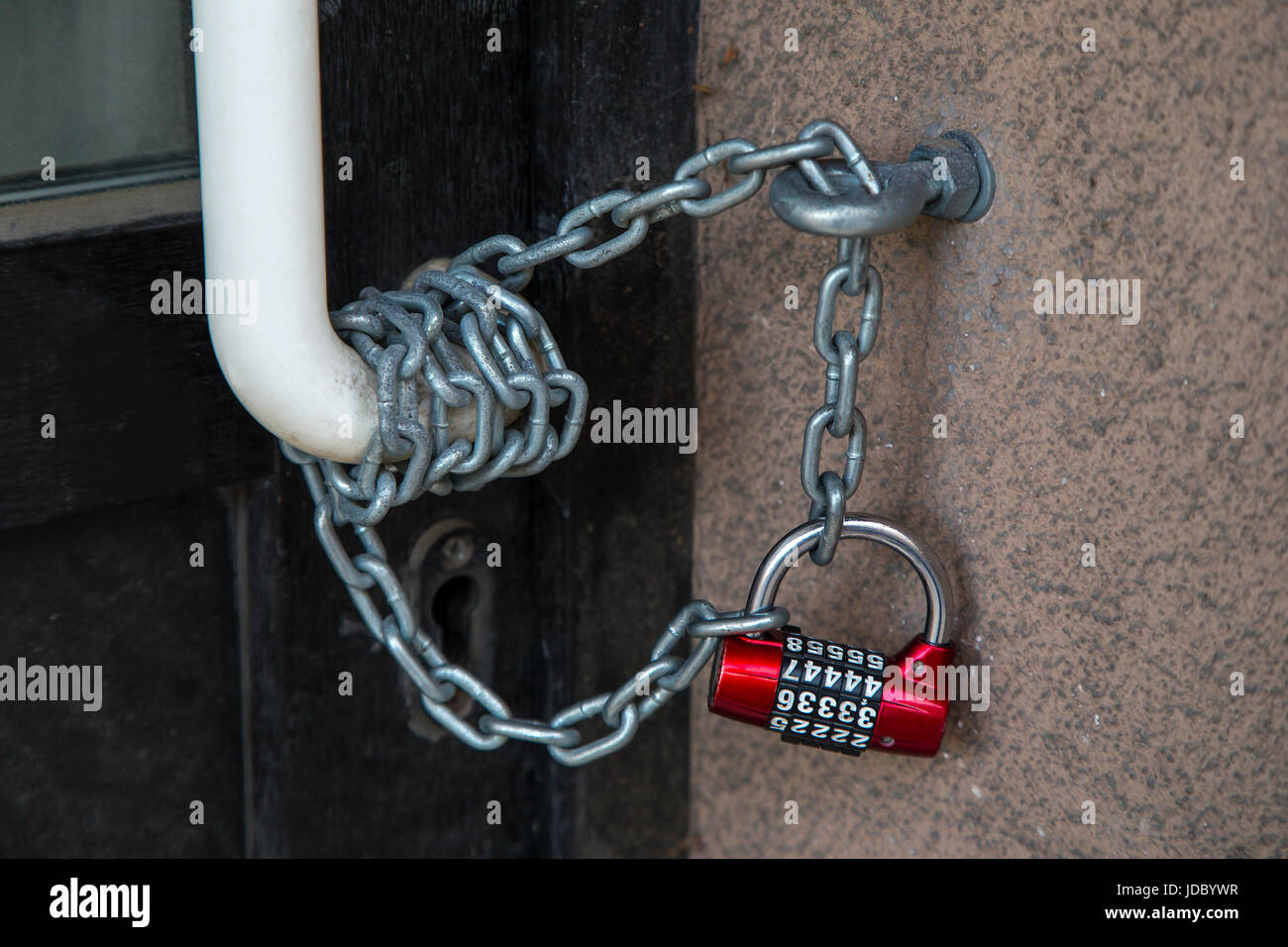Hanging lock hi-res stock photography and images - Alamy
