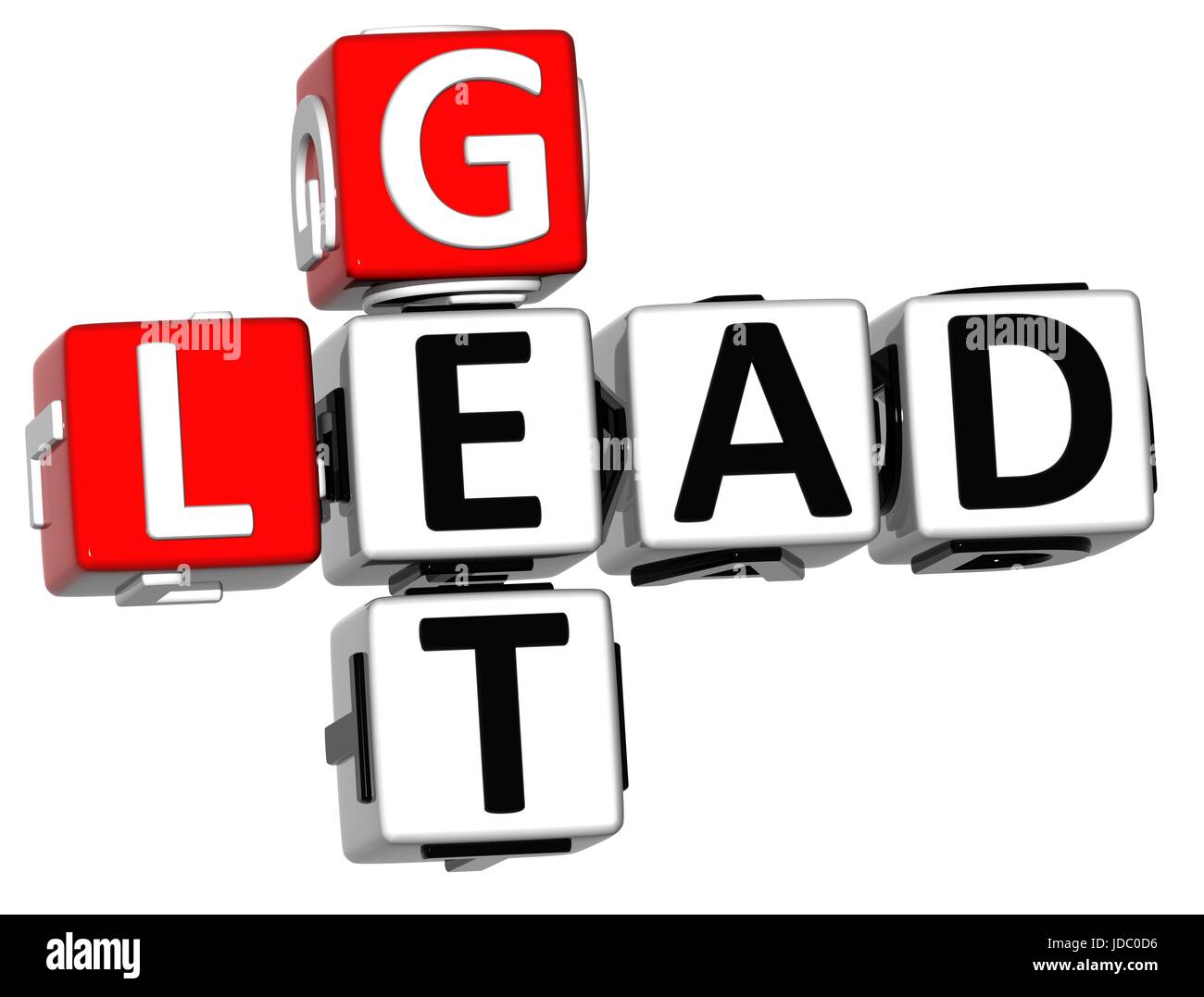 Learn earn lead 3d dice hi-res stock photography and images - Alamy