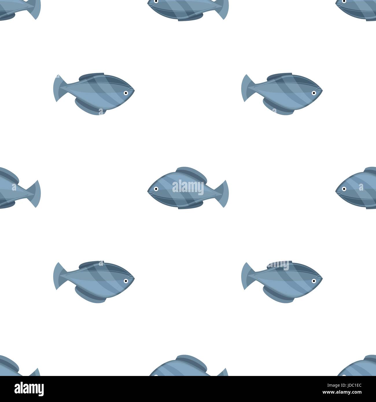 Seamless vintage fish drawings pattern, vector illustration. Engraving ...