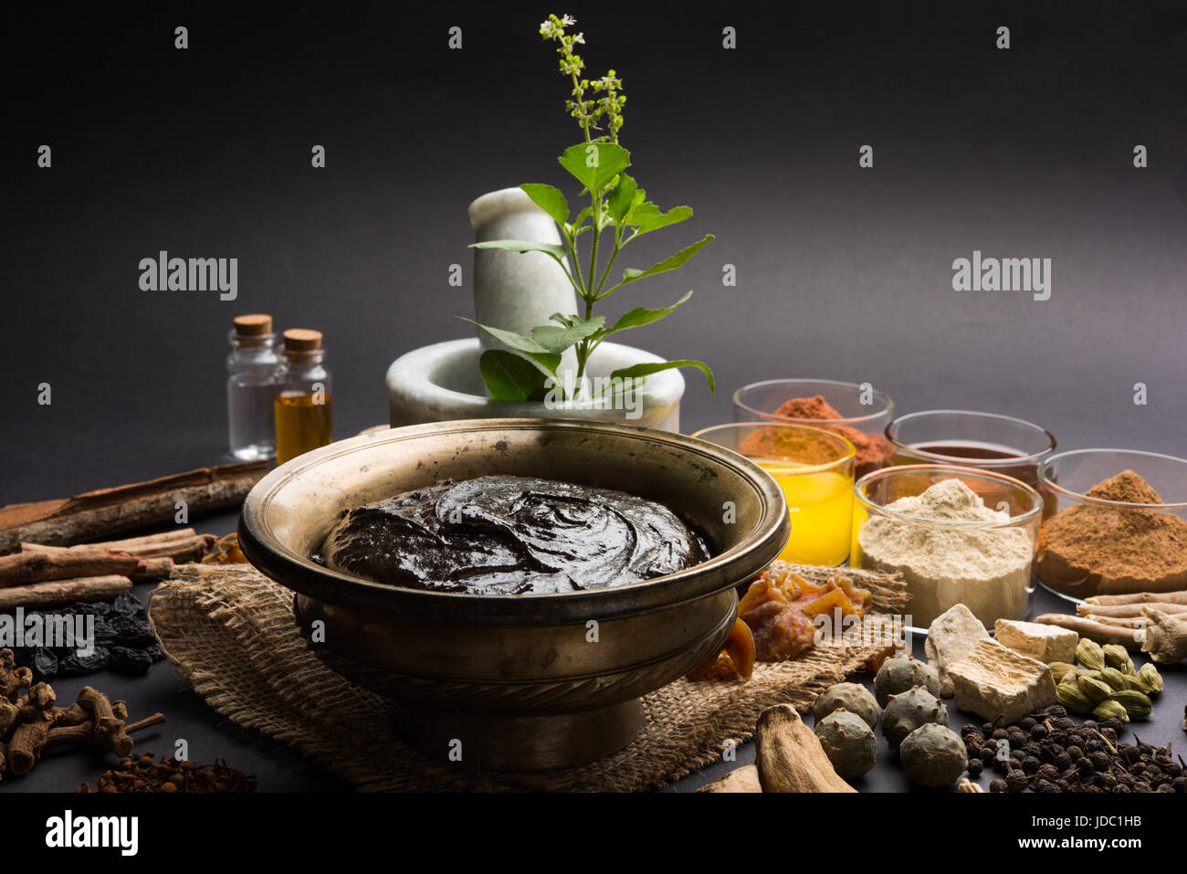 Indian Ayurvedic dietary supplement called Chyawanprash ...